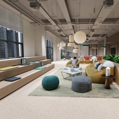China Relle Office Area R11 Grade Carborundum Safety Flooring (Wear Stain-Resistant) for sale