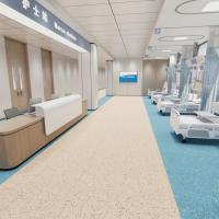 China Relle Hospital R11 Grade Anti-Slip Carborundum Flooring (Antibacterial Easy-Clean) for sale
