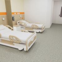 China Relle Ward Area R11 Anti-Slip Carborundum Flooring (Quiet Wear-Resistant Medical Type) for sale