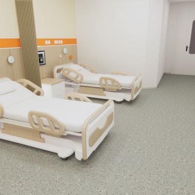 China Relle Ward Area R11 Anti-Slip Carborundum Flooring (Quiet Wear-Resistant Medical Type) for sale