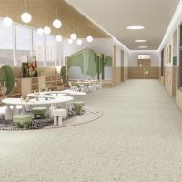 China Relle Kindergarten R11 Grade Anti-Slip Carborundum Flooring (Eco-Friendly Anti-Collision) for sale