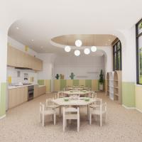 China Relle Preschool Campus R11 Anti-Slip Carborundum Flooring (Wear-Resistant Easy-Clean) for sale