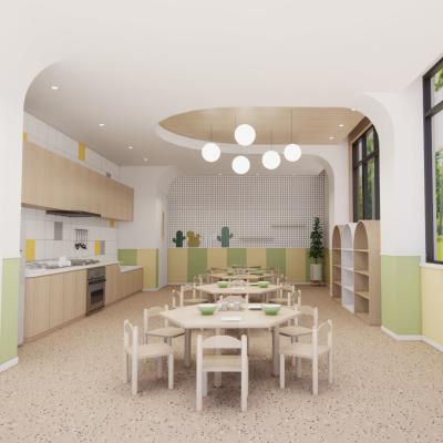 China Relle Preschool Campus R11 Anti-Slip Carborundum Flooring (Wear-Resistant Easy-Clean) for sale