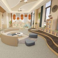 China Relle Preschool Campus R11 Anti-Slip Carborundum Flooring (Wear-Resistant Easy-Clean) for sale