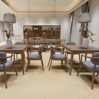 China Hygienic Homogeneous Anti-Slip Flooring for Nursing Homes for sale