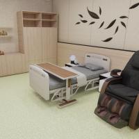 China Eco-Friendly Non-Toxic Homogeneous Flooring for Elderly Care Homes for sale