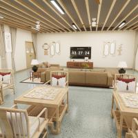 China Stain-Proof UV-Resistant Homogeneous Flooring Optimized for Nursing Home Sunlit Common Spaces for sale