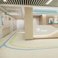 China Relle MedSecure Multi-Layer Flooring - Antibacterial, Slip-Resistant Soundproof for Hospitals for sale