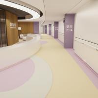 China Multi-Layer Medical-Grade Antibacterial Hospital Flooring for sale