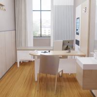 China Hospital Ward Antibacterial Slip-Resistant LVT Wood Grain Flooring for sale