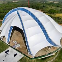 China PTFE Membrane for Stadium Building Waterproof and Breathable PTFE Membrane for Stadium Roof and Wall for sale