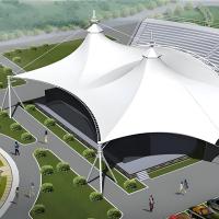 China 1.0mm PVDF Roof Membrane for Stadium for sale
