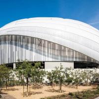China High Strength Wind-Resistant PTFE Membrane for Venue for sale