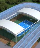 China PTFE Membrane Structure For Stadium Large Span Roof Fabric for sale