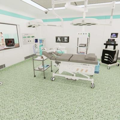 China ESD Anti Static Rolls For Cleanroom And Dust Free Workshop Wear Resistant Dust Proof Flooring for sale