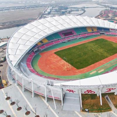China Durable PTFE tensile roofing system for modern stadiums for sale