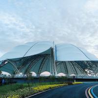 China High performance PTFE tensile membrane structure for architectural projects for sale