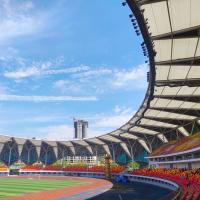 China Large span PTFE membrane structure for public and commercial buildings for sale