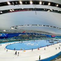 China Professional PTFE tensile membrane roofing for national speed skating center for sale