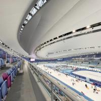 China Professional PTFE tensile membrane roofing for national speed skating center for sale