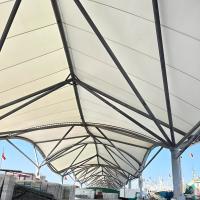 China Professional PTFE tensile membrane roofing for national speed skating center for sale
