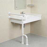 China Relle RL-U1854 U-Type Double-Layer Toilet Grab Bar - Anti-Collision Antibacterial for Hospital/Nursing Home (Customizable) for sale