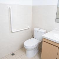 China L-Shaped Nylon Grab Bar, Wall Mounted Safety Handrail for Bathroom for sale