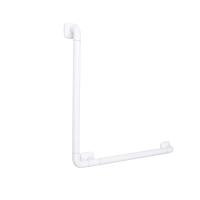 China L-Shaped Nylon Grab Bar, Wall Mounted Safety Handrail for Bathroom for sale