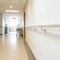 China Relle Light Gray Stair Handrail, Non-Slip Safety Railing for Hospital for sale