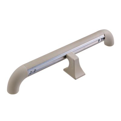 China Relle 140mm Medical-Grade Anti-Collision CorridorHandrail | Aluminum Core PVC Accessibility Grab Rail for sale