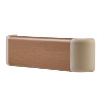 China Relle ADA-Compliant Wood Effect Corridor Handrail, Impact-Resistant for sale