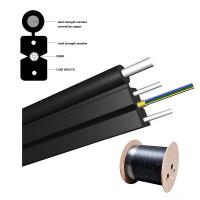 China Communication FTTH Drop Cable 1 2 4 6 8 Core Single Mode Indoor Outdoor Fiber Optical Cable for sale