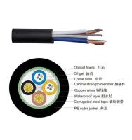China Direct Buried Hybrid Fiber Optic Cable Outdoor For Aerial Underground for sale
