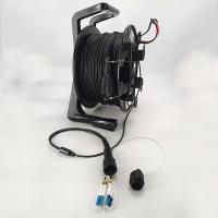 China 500m Cable Reel Cart Portable Field Deployable Tactical Fiber Optic Cable Reel for sale