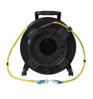 China Foldable Cable Reel Cart 50kg With Solid Rubber Wheels / 2 Handles for sale