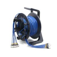 China Trailer Cable Reel Cart Waterproof Connector Plastic Metal Fiber Optical Cable Reel for sale