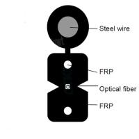 China Flexible FTTH Drop Fiber Optic Cable G.657A1 For Extreme Temperatures for sale
