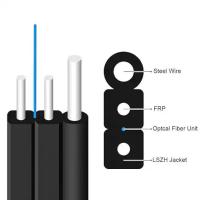 China Flexible FTTH Drop Fiber Optic Cable G.657A1 For Extreme Temperatures for sale