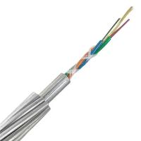 China OEM Customized Fiber Optic Cable 24 Core - 144 Core G655C G652D OPGW Fiber Optic Cable for sale