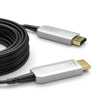 China HDMI Optical Fiber Cable 18Gbps 4K 60Hz 1080P HD Video AOC HDMI 2.0 Fiber Optic Cable 10m - 100m for sale