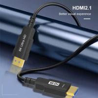 China 3D Audio Video UHD HDMI AOC Cable Zinc Alloy HDMI 2.1 8K 60hz Cable for sale