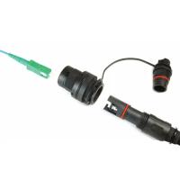China FTTA Outdoor Fiber Optic Patch Cord 4x6mm Corning Connector 1m SC APC Patch Cable for sale