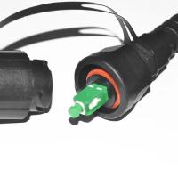 China ODVA 7.0mm FTTA Outdoor Fiber Optic Patch Cord Waterproof IP67 for sale