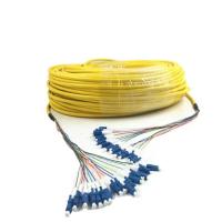 China Indoor Branch Bunch Fiber Optic Jumper 12 Core 24 Core 48 Core With LC FC SC ST Connector for sale
