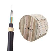 China Outdoor Aerial Mini Adss Cable G652d Sm Fiber 6core 8core 12core 24core Asu Fiber Optic Cable Manufacturer Price for sale