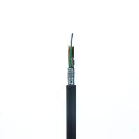 China factory GYTS Fiber Optic Cable 2-144 core Fibra Optica Communication Cable outdoor steel wire strength optical fiber for sale