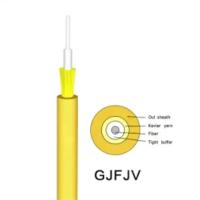 China 1-24 Core Indoor Tight Buffer Gjfjv GJFJH Om3 Om4 Fiber Optic Cable for sale