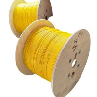 China 12 24 48 cores OM4/OM3 Multi Mode indoor Optical Fiber cable Bundle Fiber Optic Cable for sale