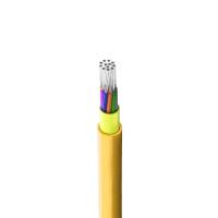 China Low Smoke Halogen Free 4-12 Core GJFJH Fiber Cable / Indoor Armored Fiber Optic Cable GJFJH53 for sale