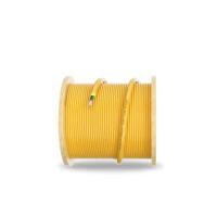 China Low Smoke Halogen Free 4-12 Core GJFJH Fiber Cable / Indoor Armored Fiber Optic Cable GJFJH53 for sale